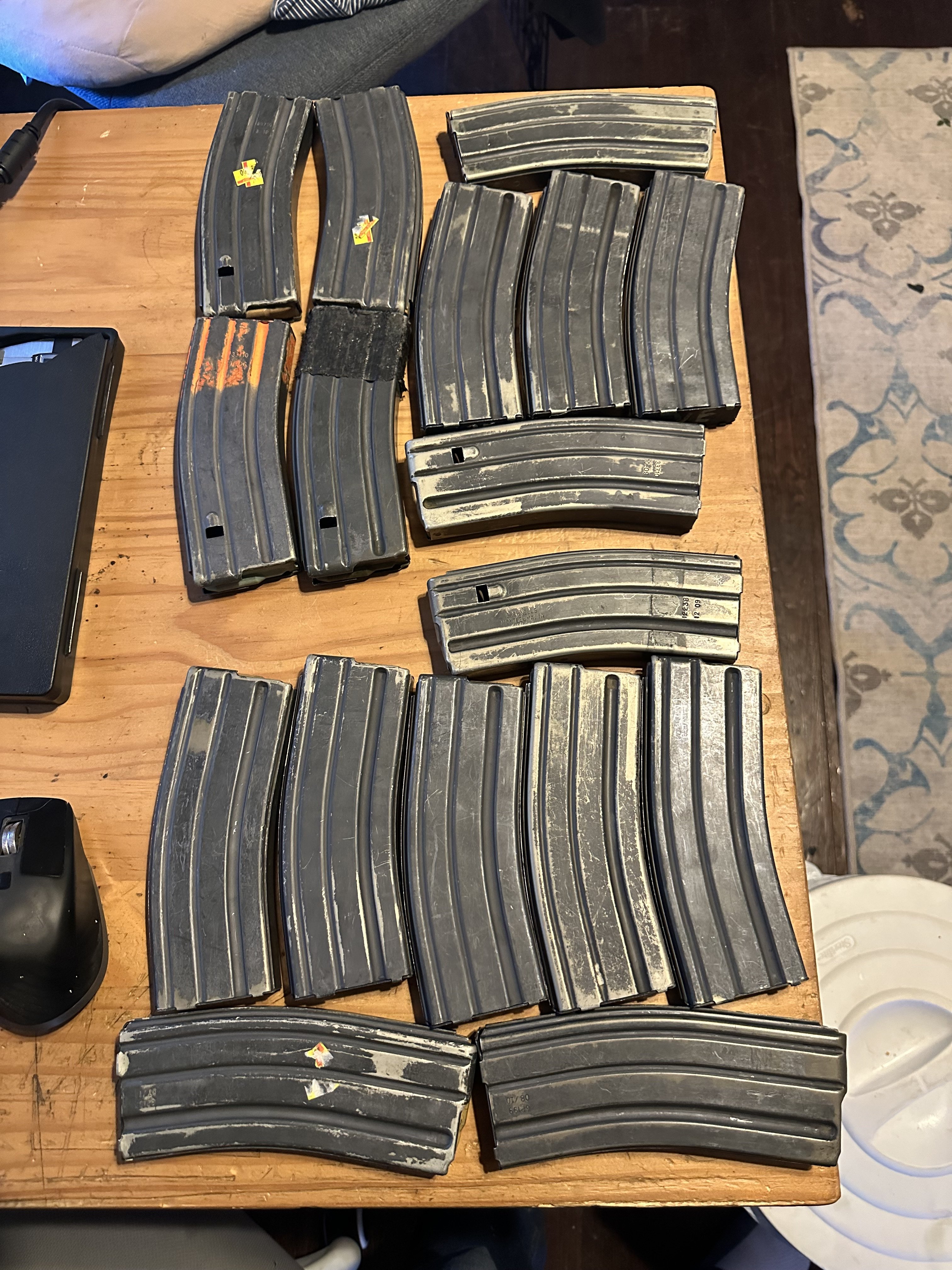 17 Surplus AR15 Mags bundle - 50 state friendly | Combloc Market