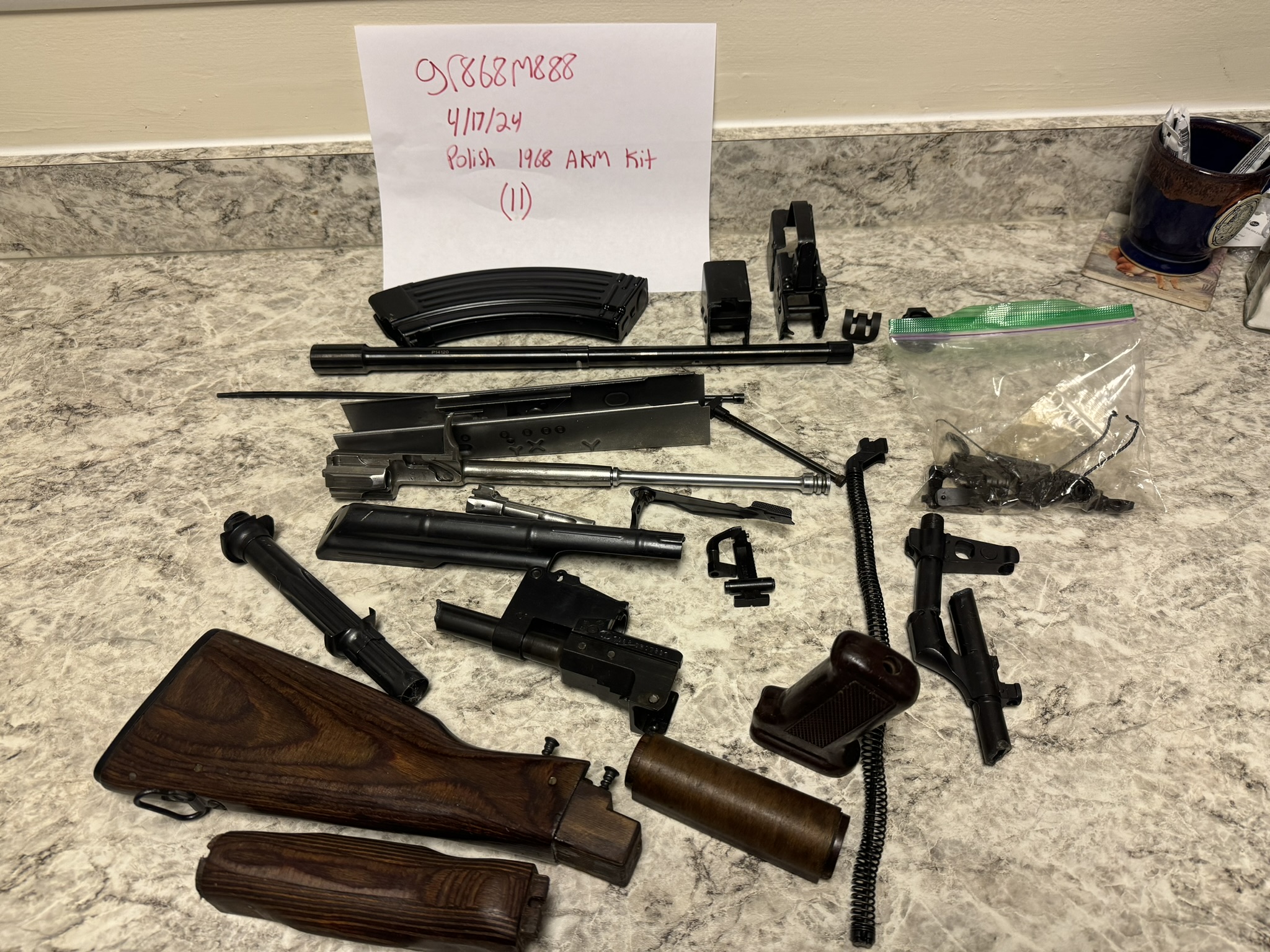 1968 Circle 11 Polish AKM Kit - All Matching | Combloc Market