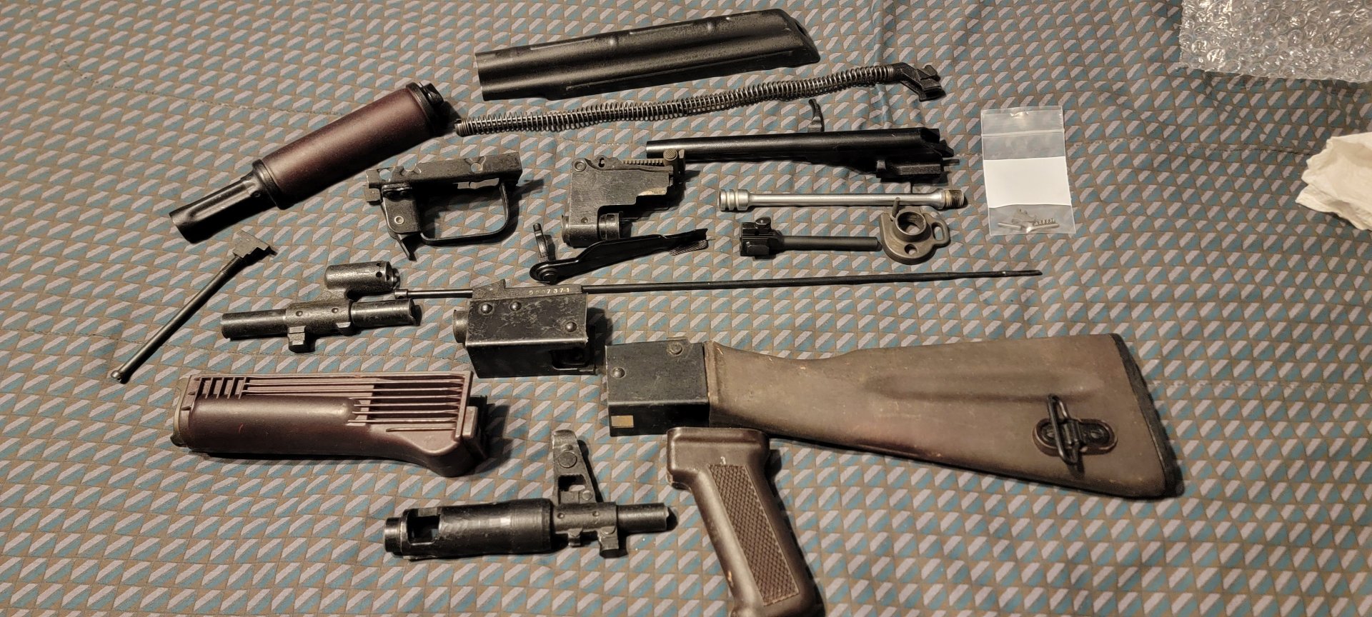 1988 Russian AK74 Rguns pieced kit [sold on GB pending funds] | Combloc ...