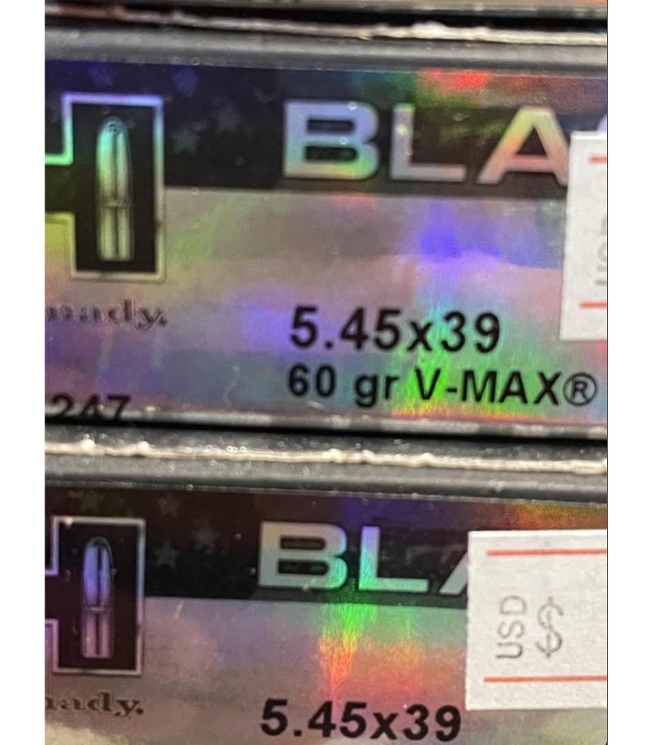 545 Hornady vmax | Combloc Market