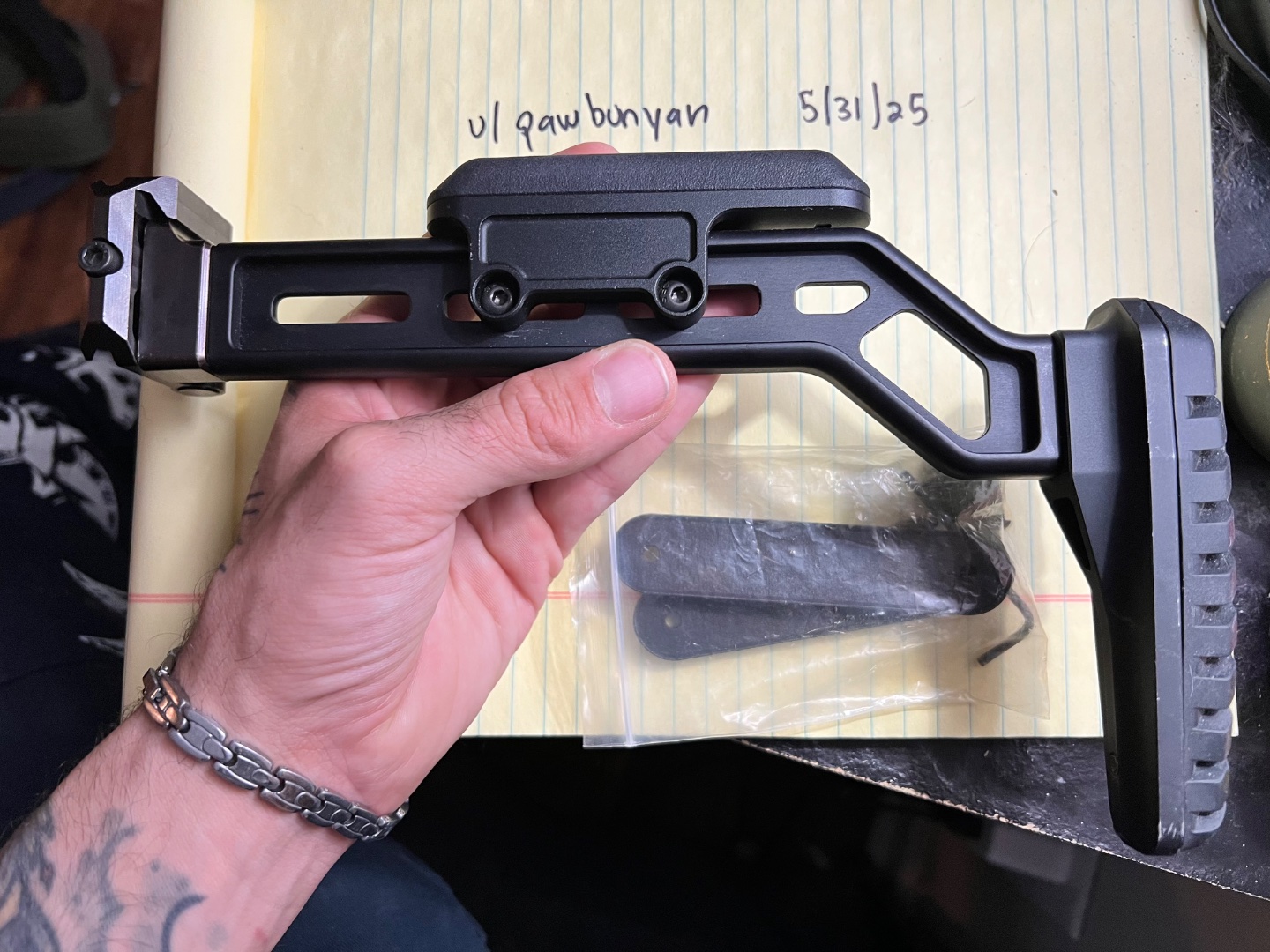 A3 Tactical Modular Folding Stock - 1913 w/modular cheek riser | Combloc Market