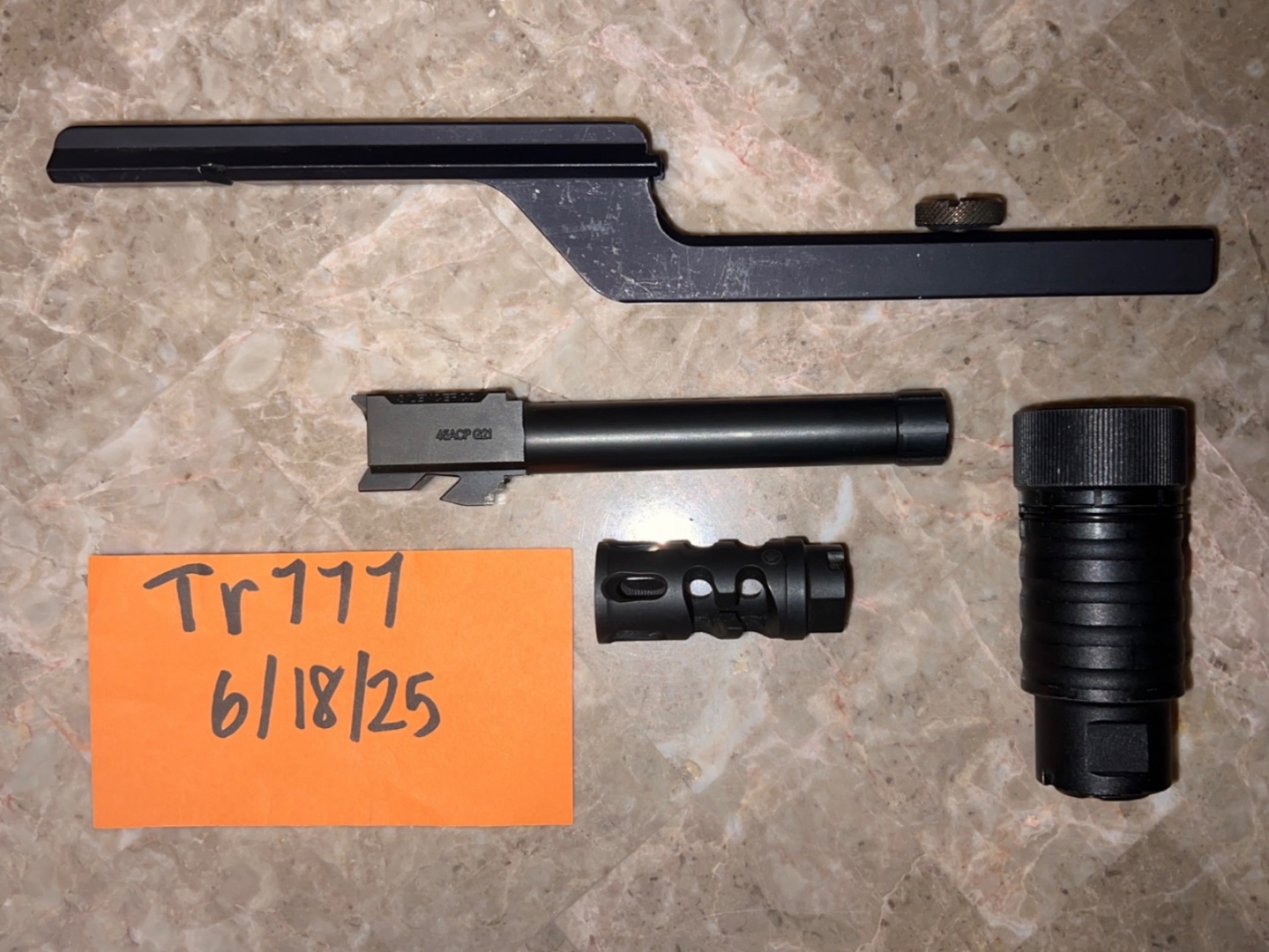 Arsenal 4pc Flash Hider, PWS FSC 47 14x1, Gooseneck Mount, Magpul AFG2 ...