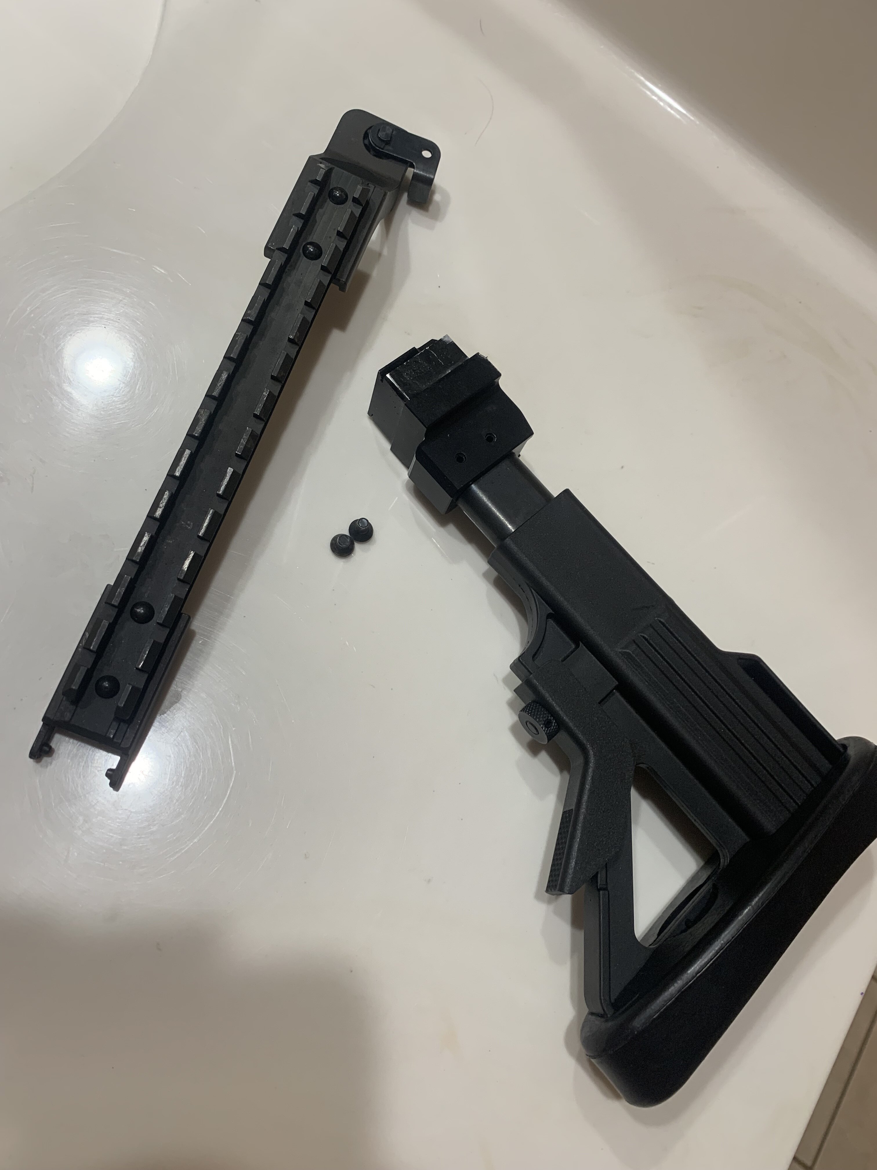 Beryl weaver rail and collapsible stock | Combloc Market