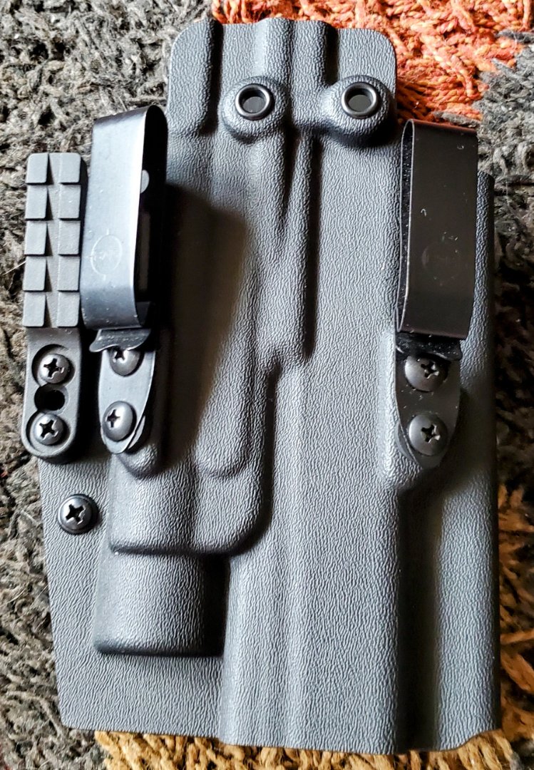 C&G HOLSTERS ALPHA KYDEX IWB HOLSTER GLOCK 34/35 W/RMR & STREAMLIGHT ...