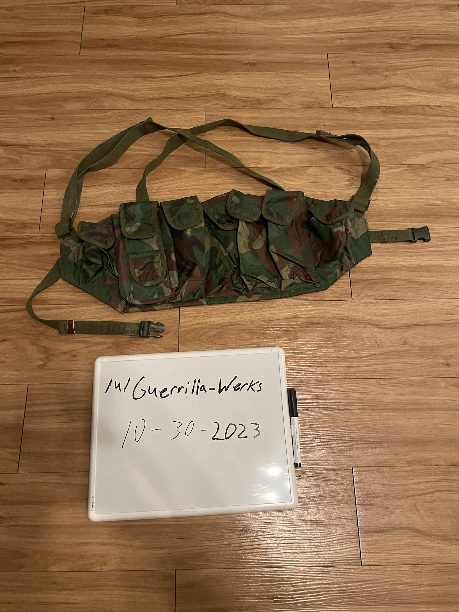 Chinese Military Chicom Chest Rig Woodland Camouflage Type 95 $100 ...