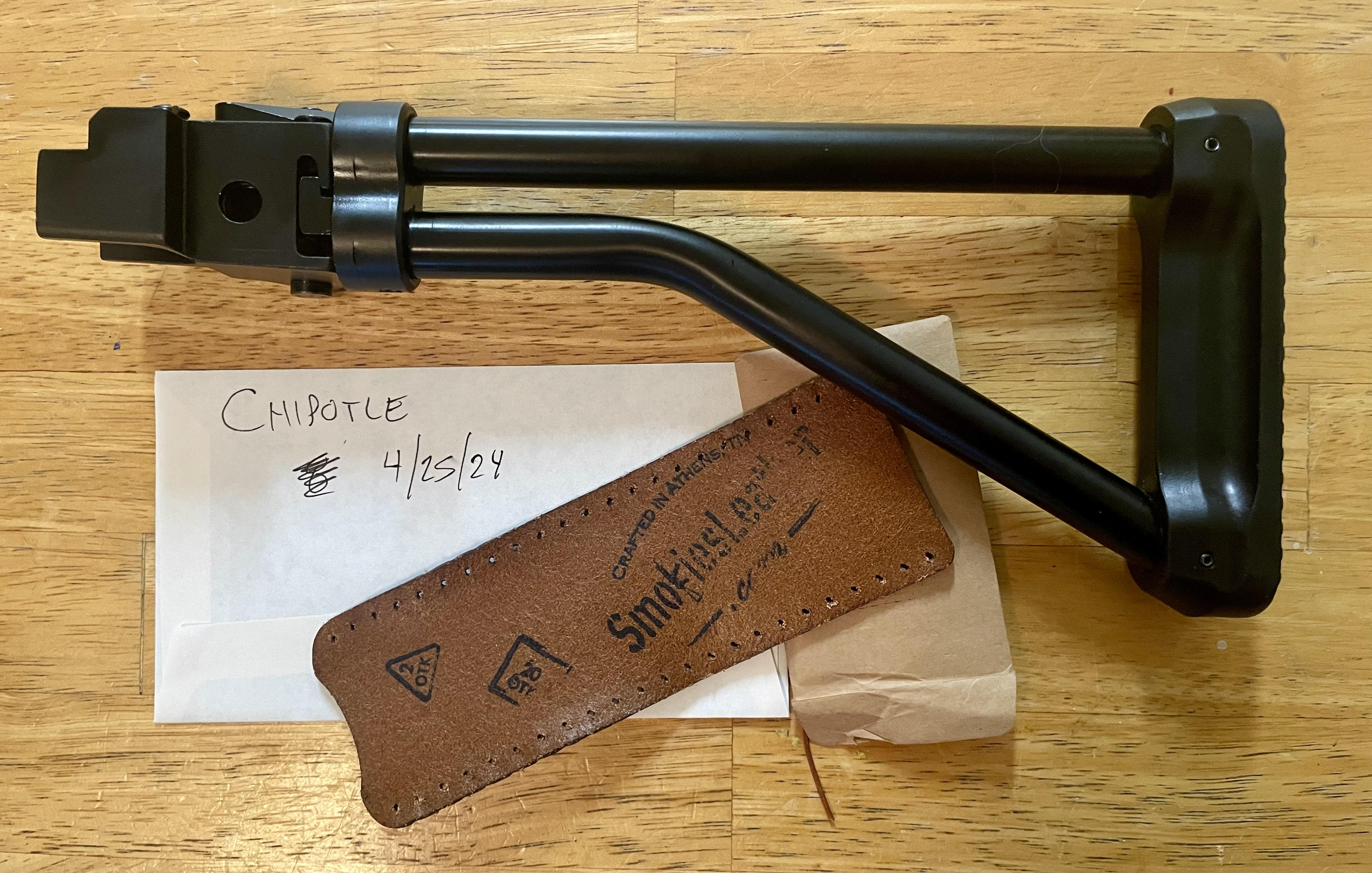 CNC Warrior AKM Pattern Folding Stock, extras | Combloc Market