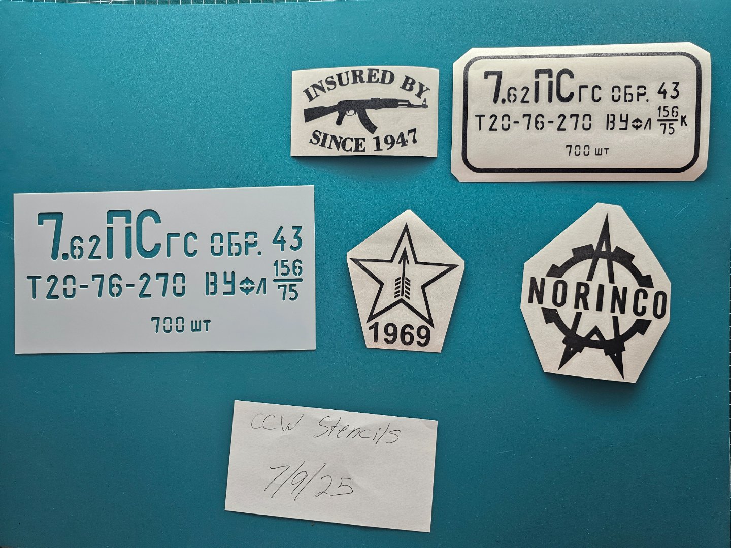 Decals and stencils | Combloc Market
