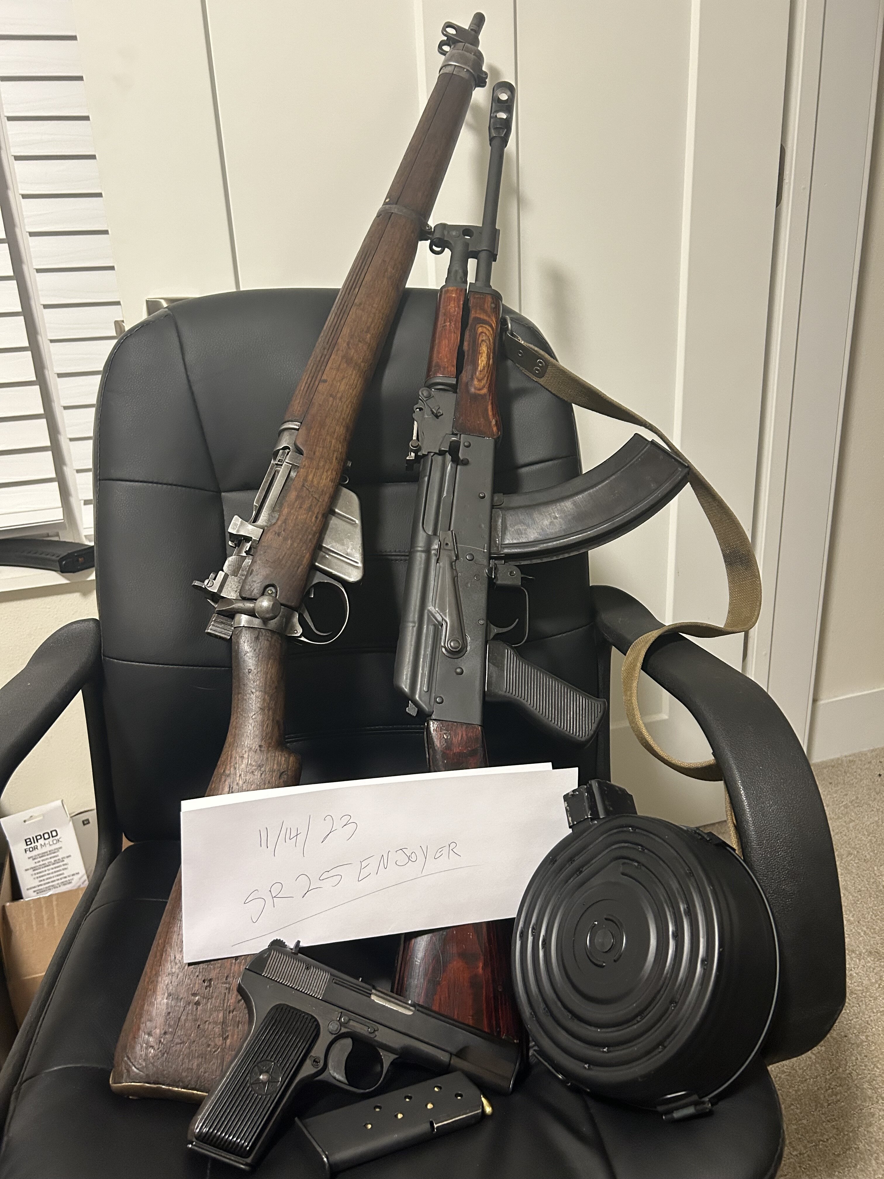 Guns! WASR RH-10, Lee Enfield No.4 Mk1 Savage, Romanian TT-33 Tokarev ...