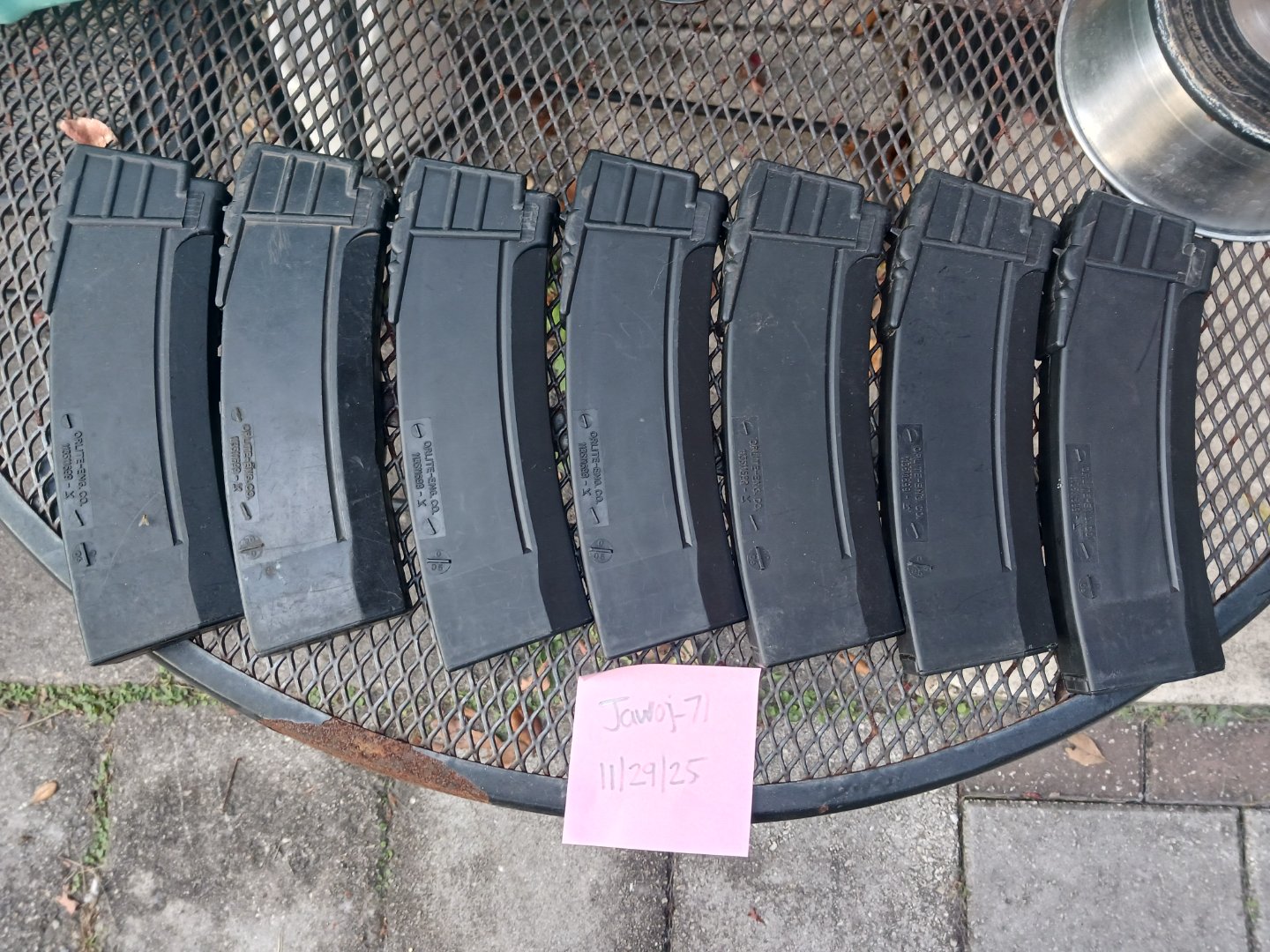 Israeli Orlite Galil Magazines - 5 Remaining | Combloc Market