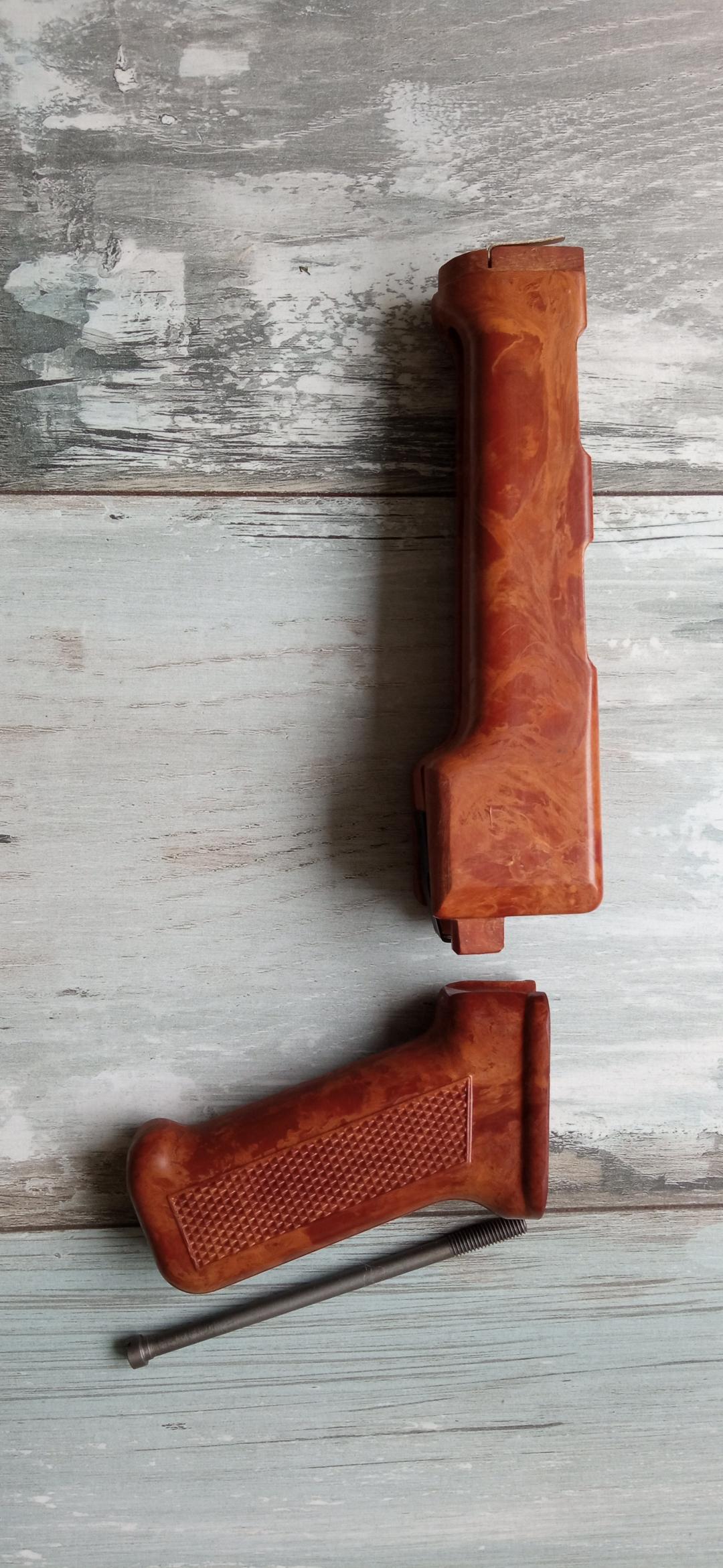 NOS bakelite Polish wz.78 Pallad Handguard, with Grenade Launcher ...