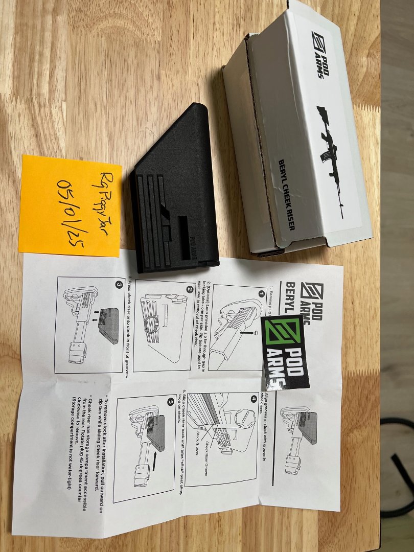 Pod Arms Beryl Cheek Riser - Brand New | Combloc Market