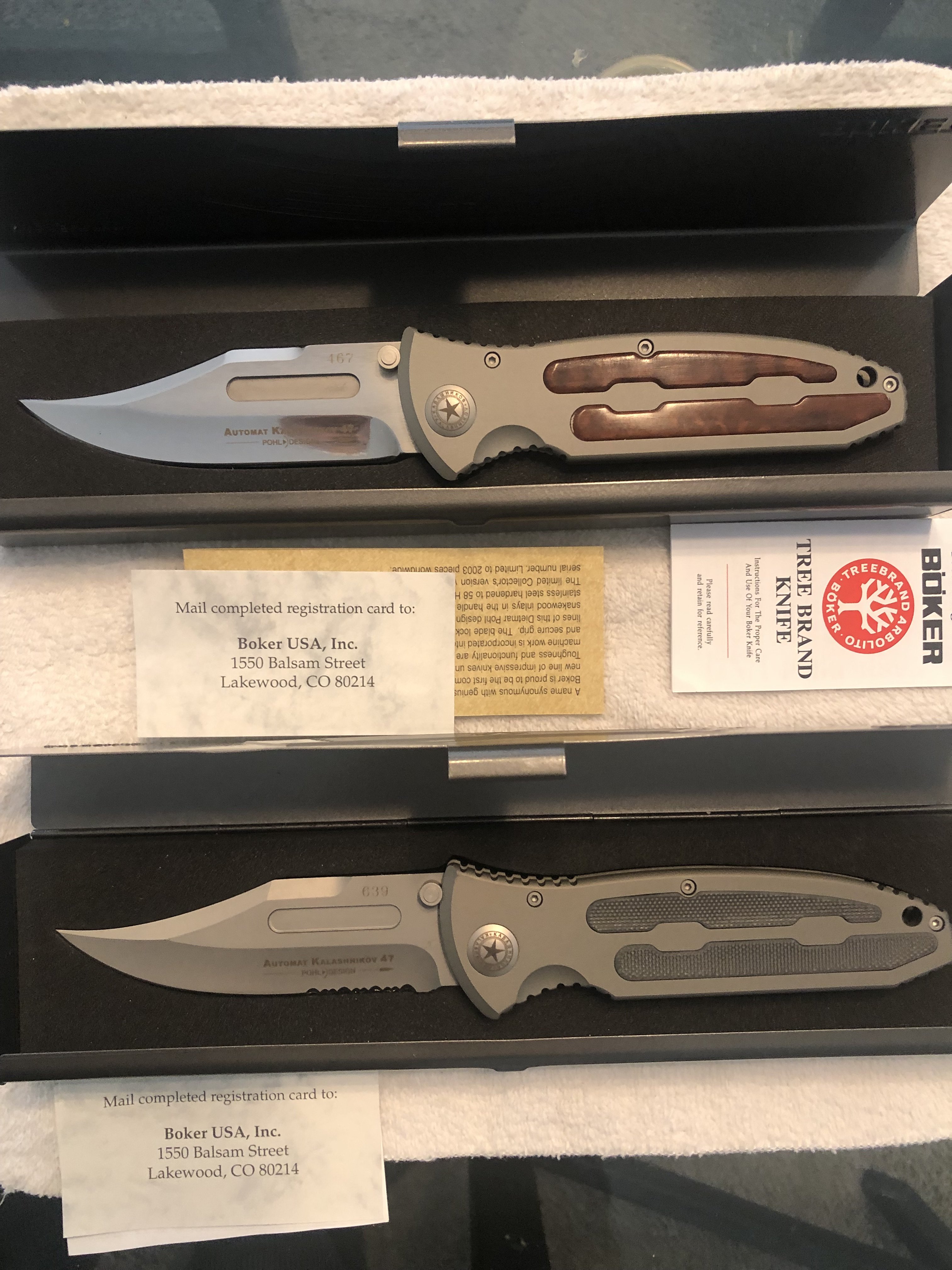 Rare Knives (AK 47 Boker Collection ) Combat Vests, Drop Leg Holsters ...