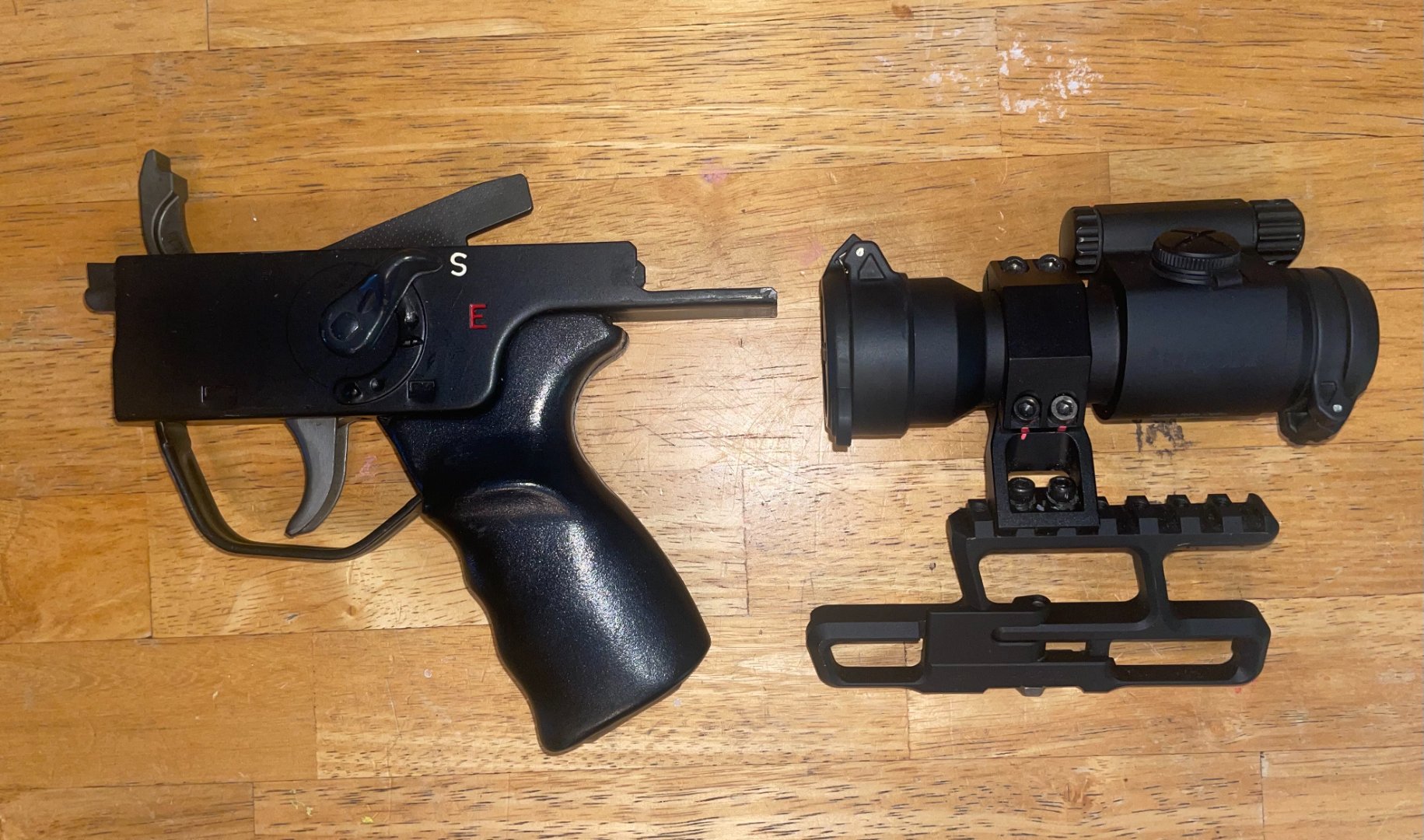 RS Regulate/Aimpoint PRO AKM Setup, JLD PTR91 Steel Lower Complete ...
