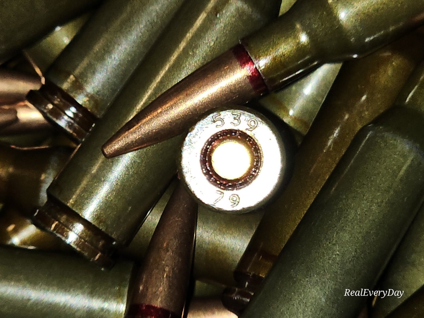 Russian AK-100 “true black” 30rd mags, Russian & Bulgarian 7n6 ammo ...