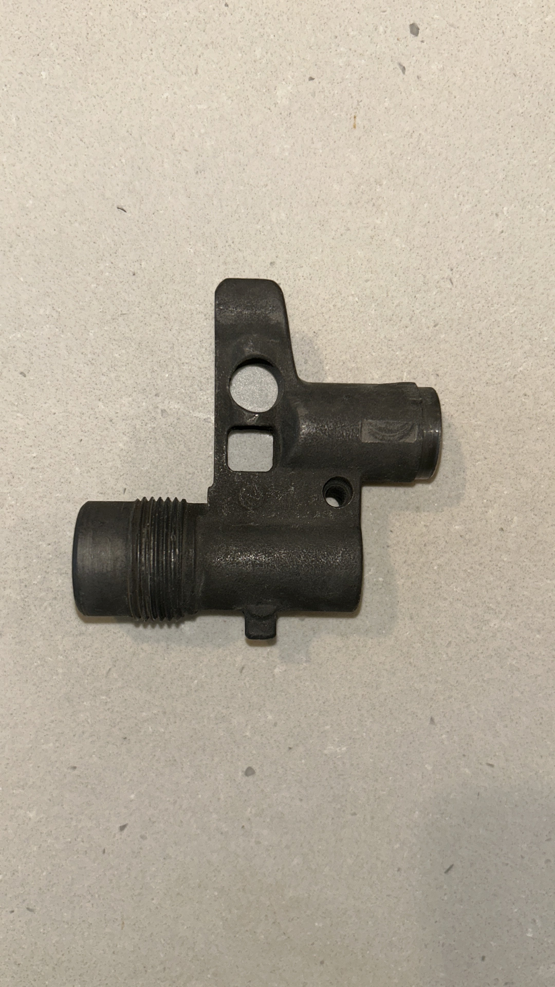 Russian AK-100 Series Front Sight Gas Block (reduced; pics of caliper ...