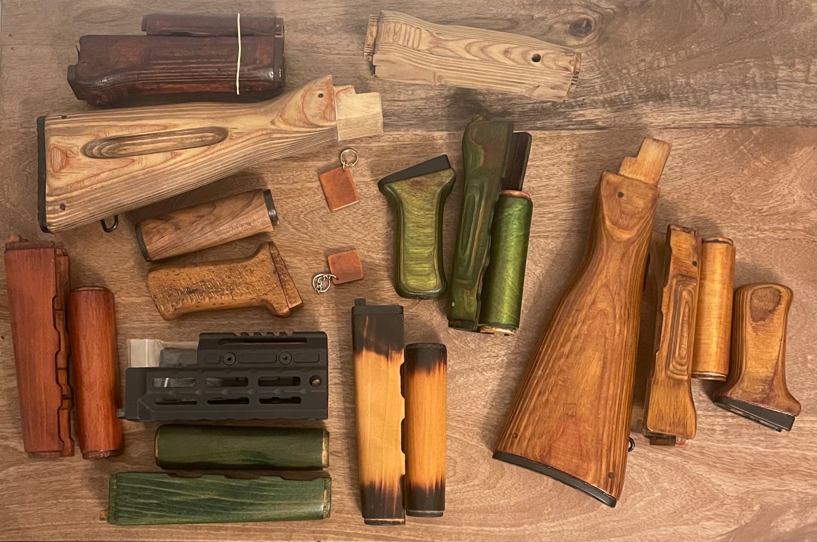 Russian Furniture, M-lok Handguard, Bakelite Keychains, and more ...