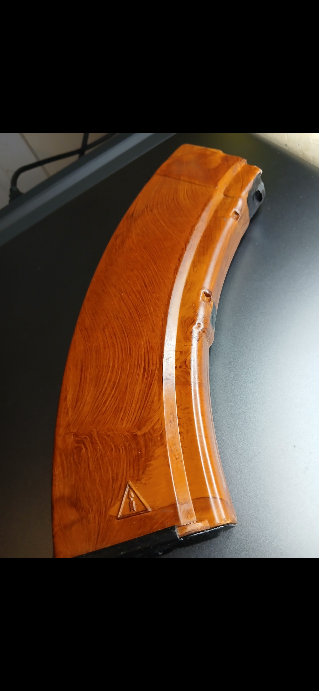 Russian Izzy 762x39 bakelite mag with engraved rack # | Combloc Market