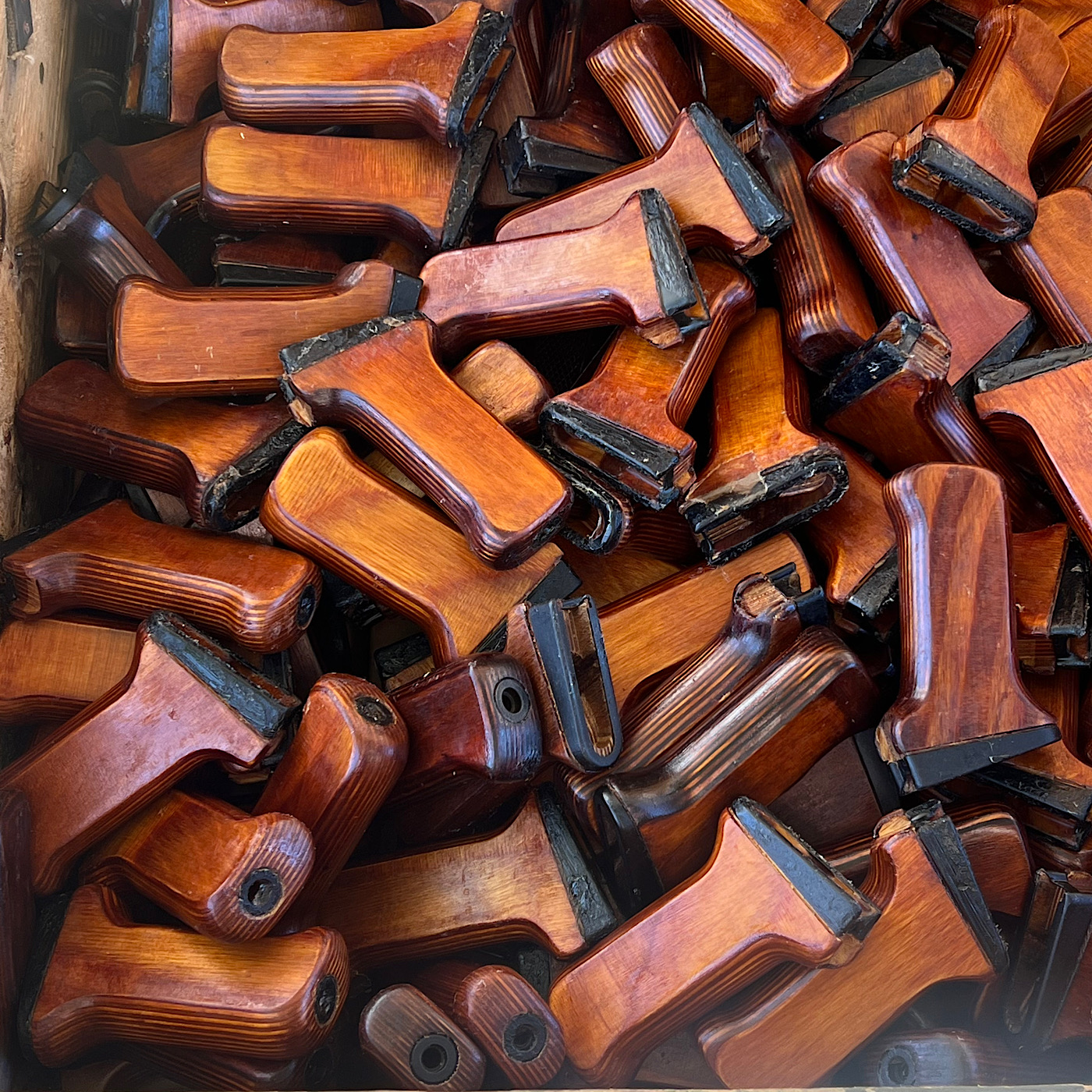 Russian wood/bakelite grips | Combloc Market