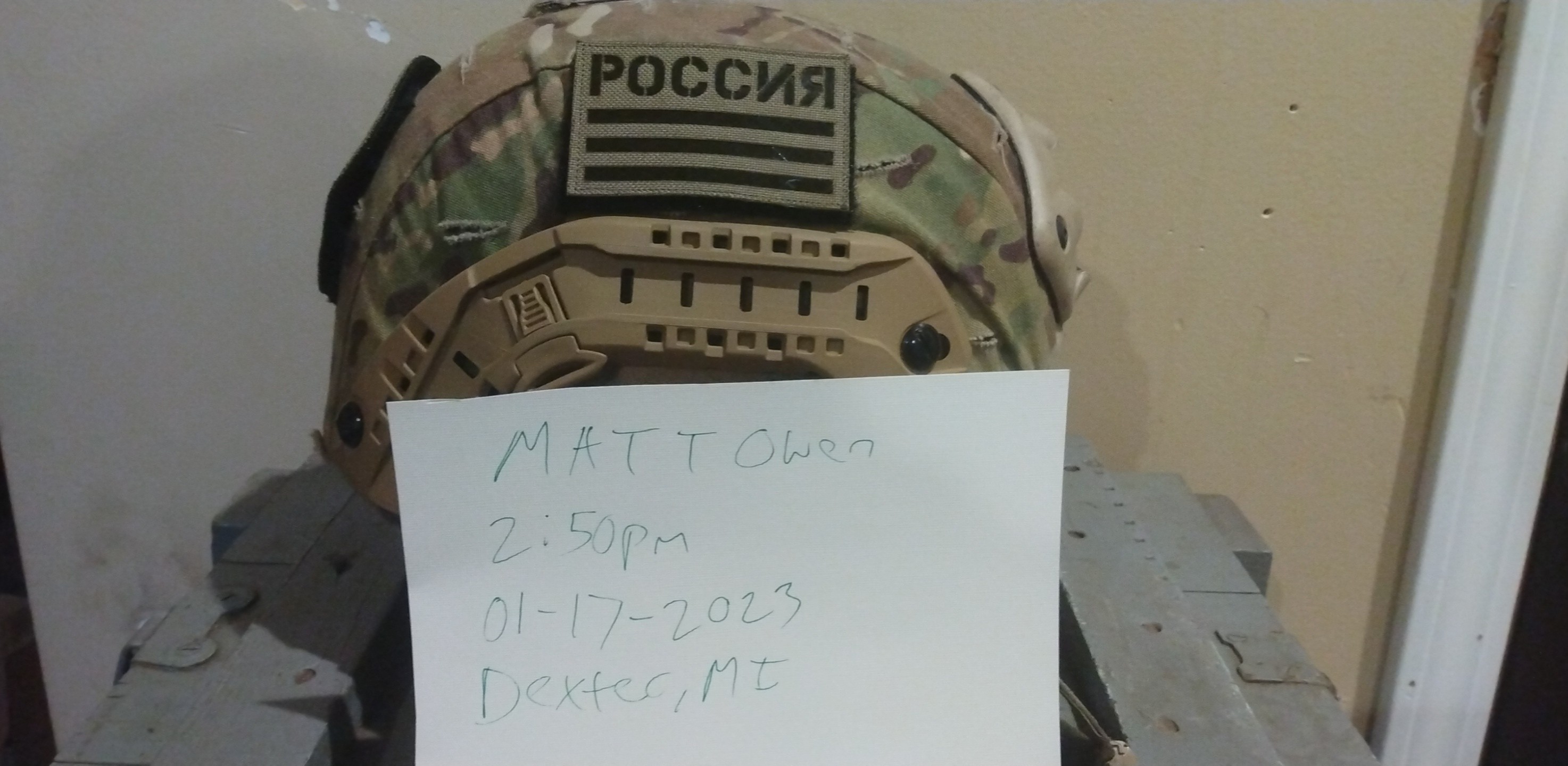 Sold Size Large Gentex Ach Helmet Lvl Iiia Ballistic Helmet Combloc