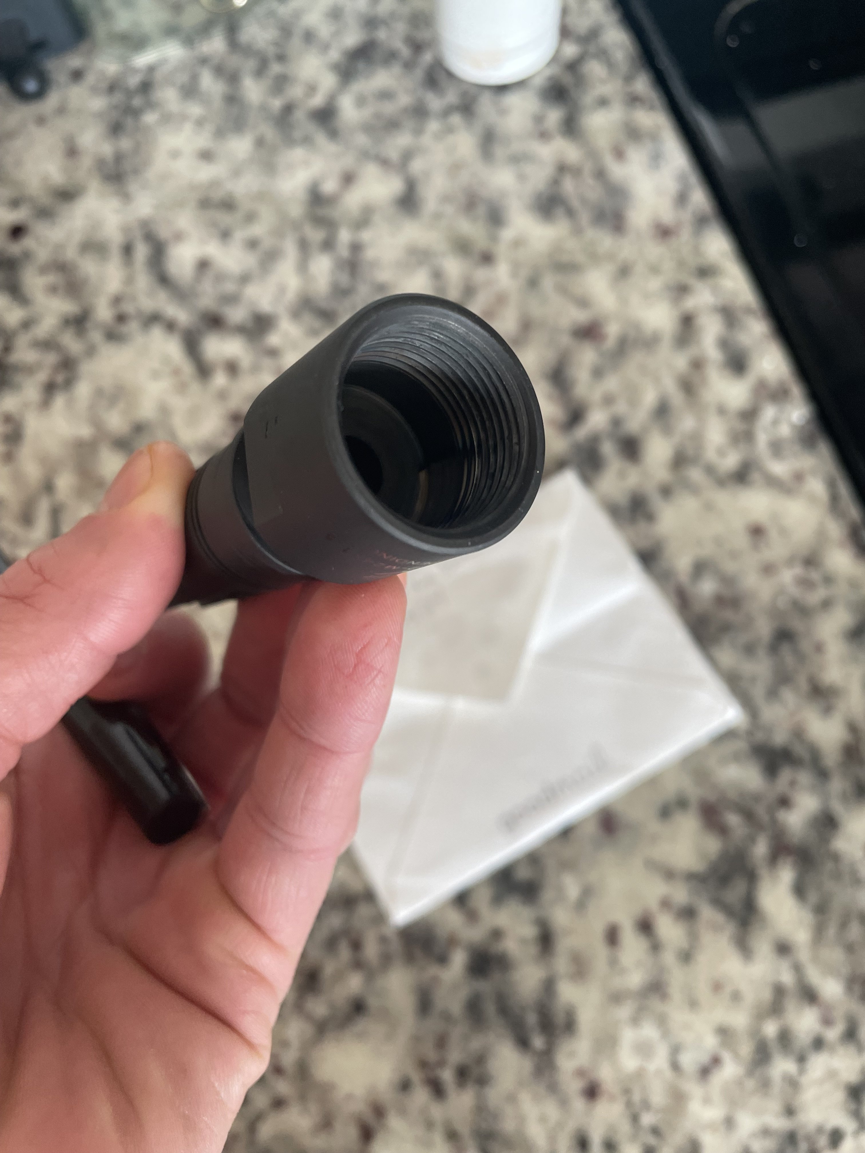 Surefire 3 prong for 24x1.5 thread AK’s, acog rmr piggyback mount ...