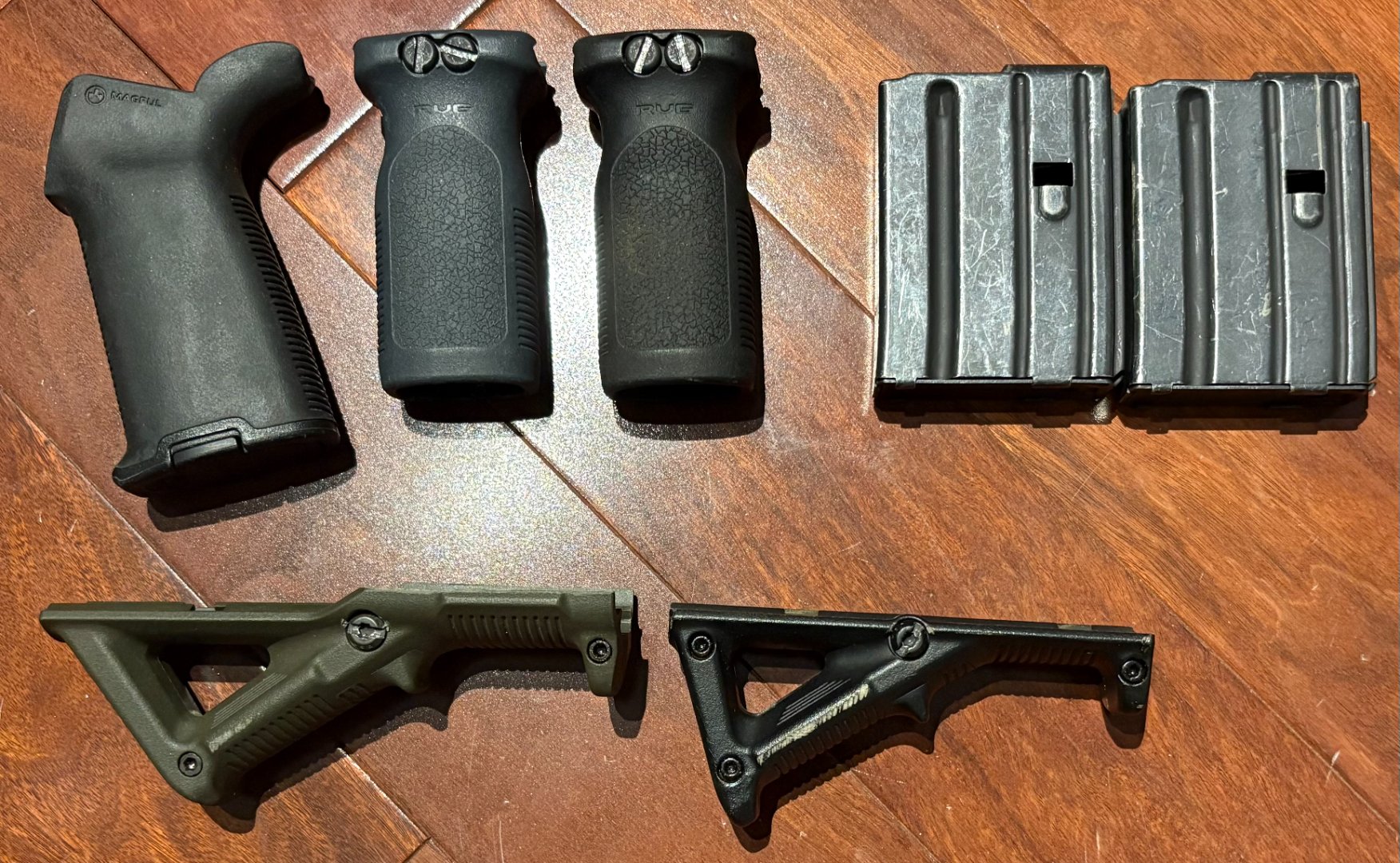 TRYBE Defense Magnite AK Rail, Krebs AKM Safety, F Marked Front Sight ...