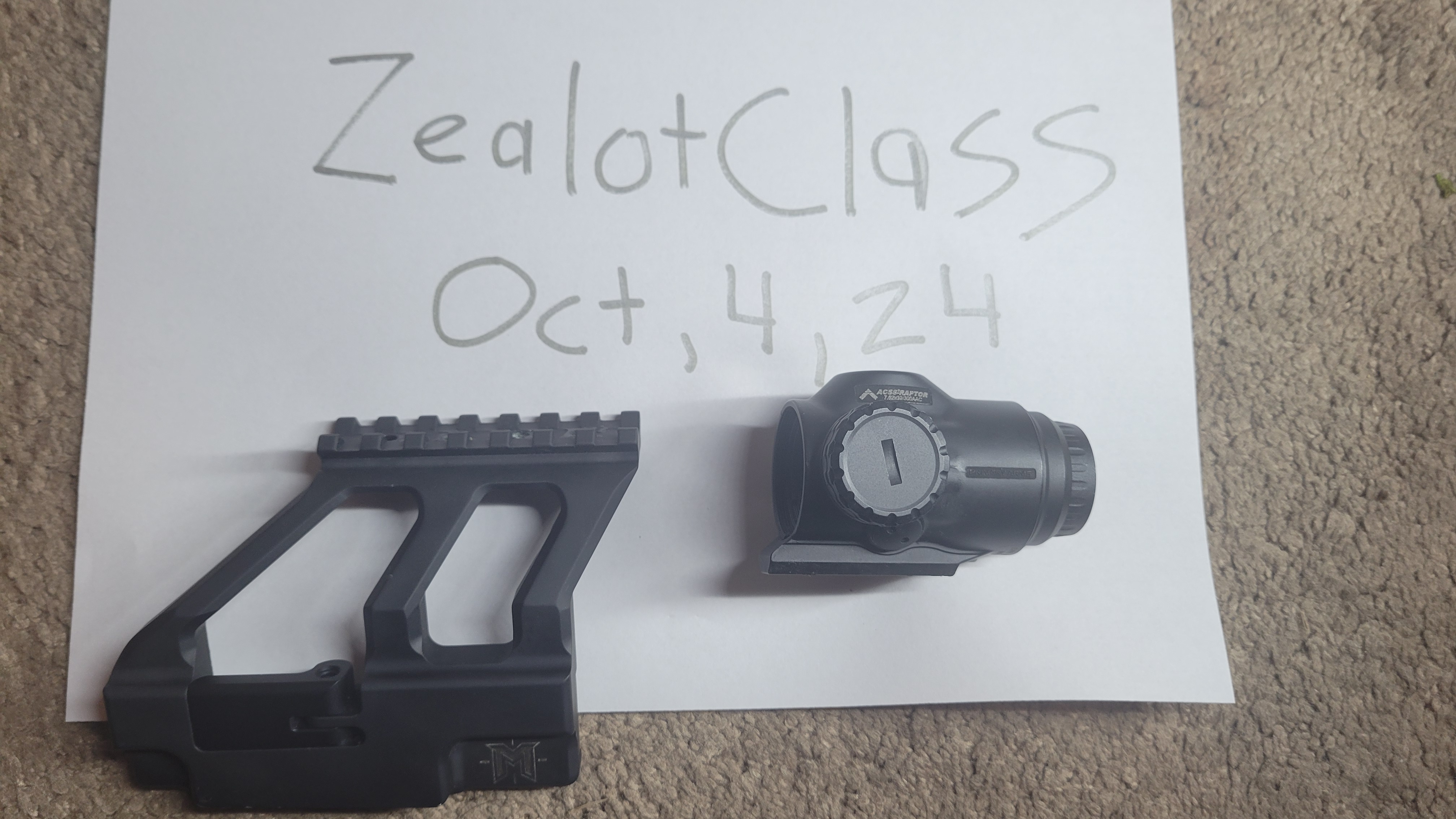 Primary Arms SLX 3x Microprism AKM Master Mount Side rail | Combloc Market