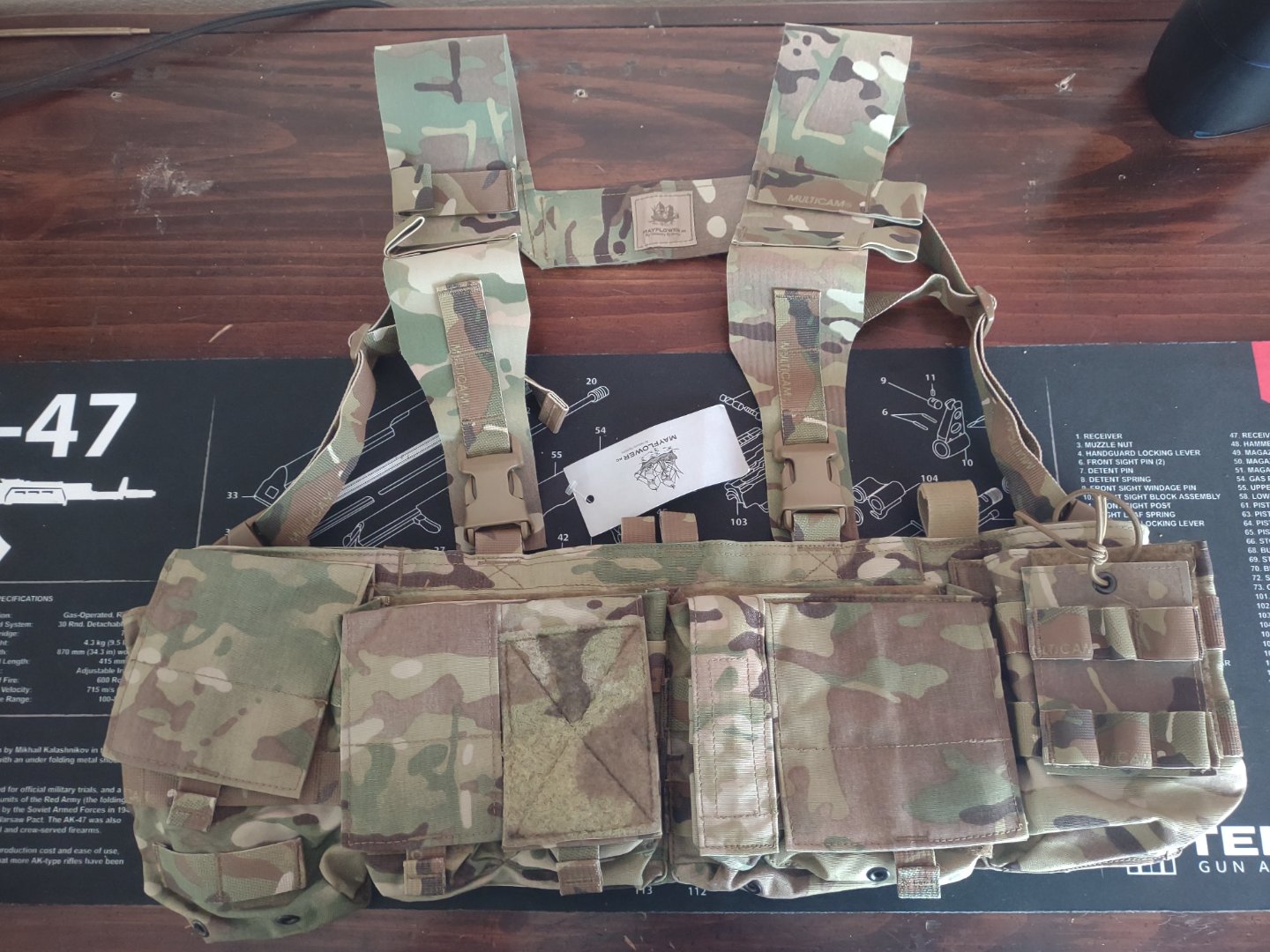 Velocity Systems "The Pusher" Gen VI Chest Rig Harness | Combloc Market