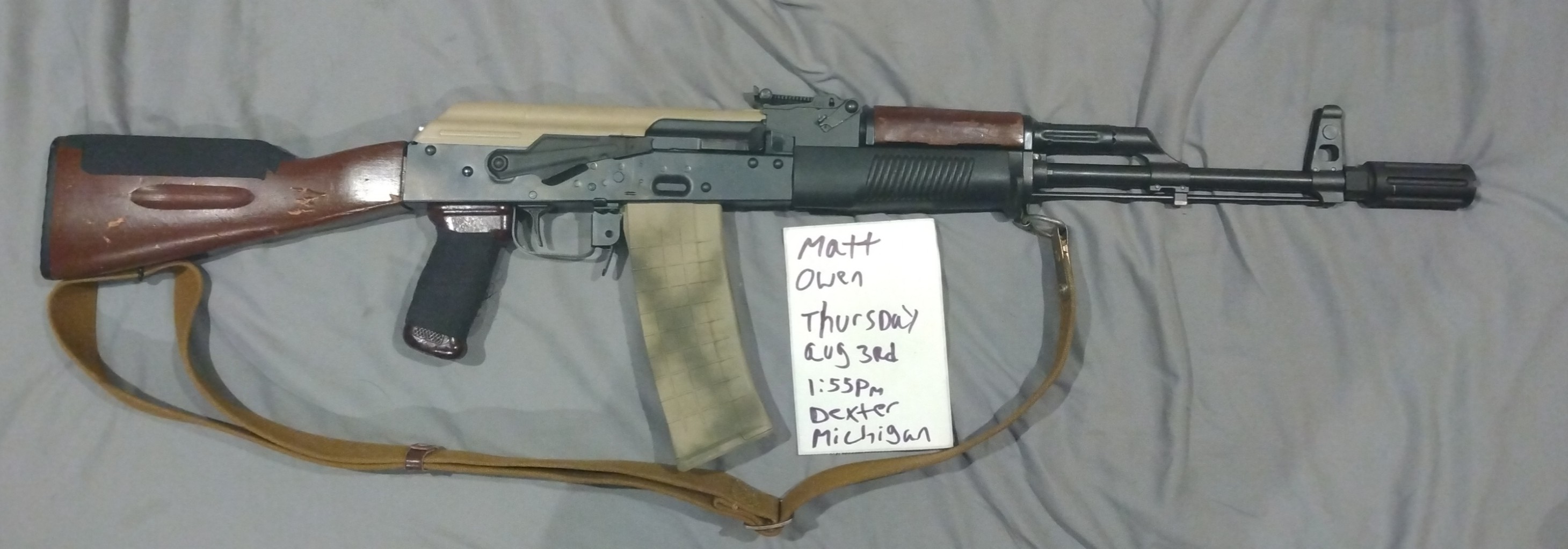 WTS: PAC FORGED SERIES 5.56 AK has forged front trunnion and forged ...