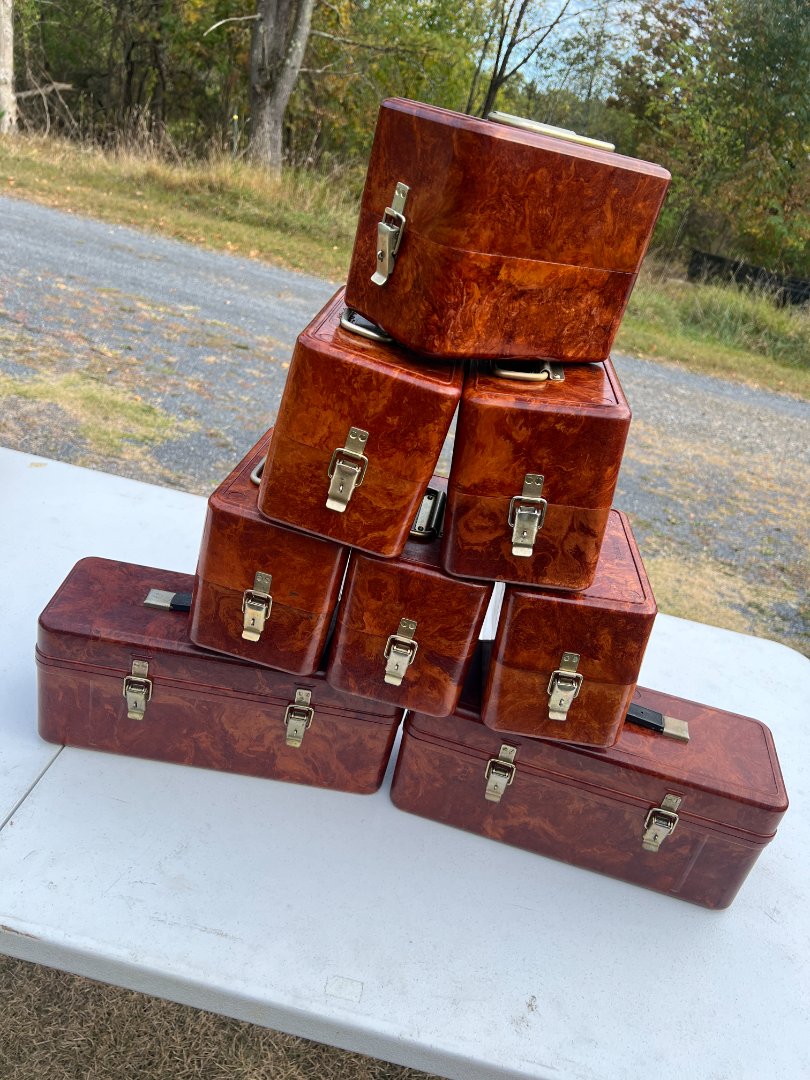 WTS Soviet Russian Bakelite Geiger Counter Boxes - 2 different sizes ...