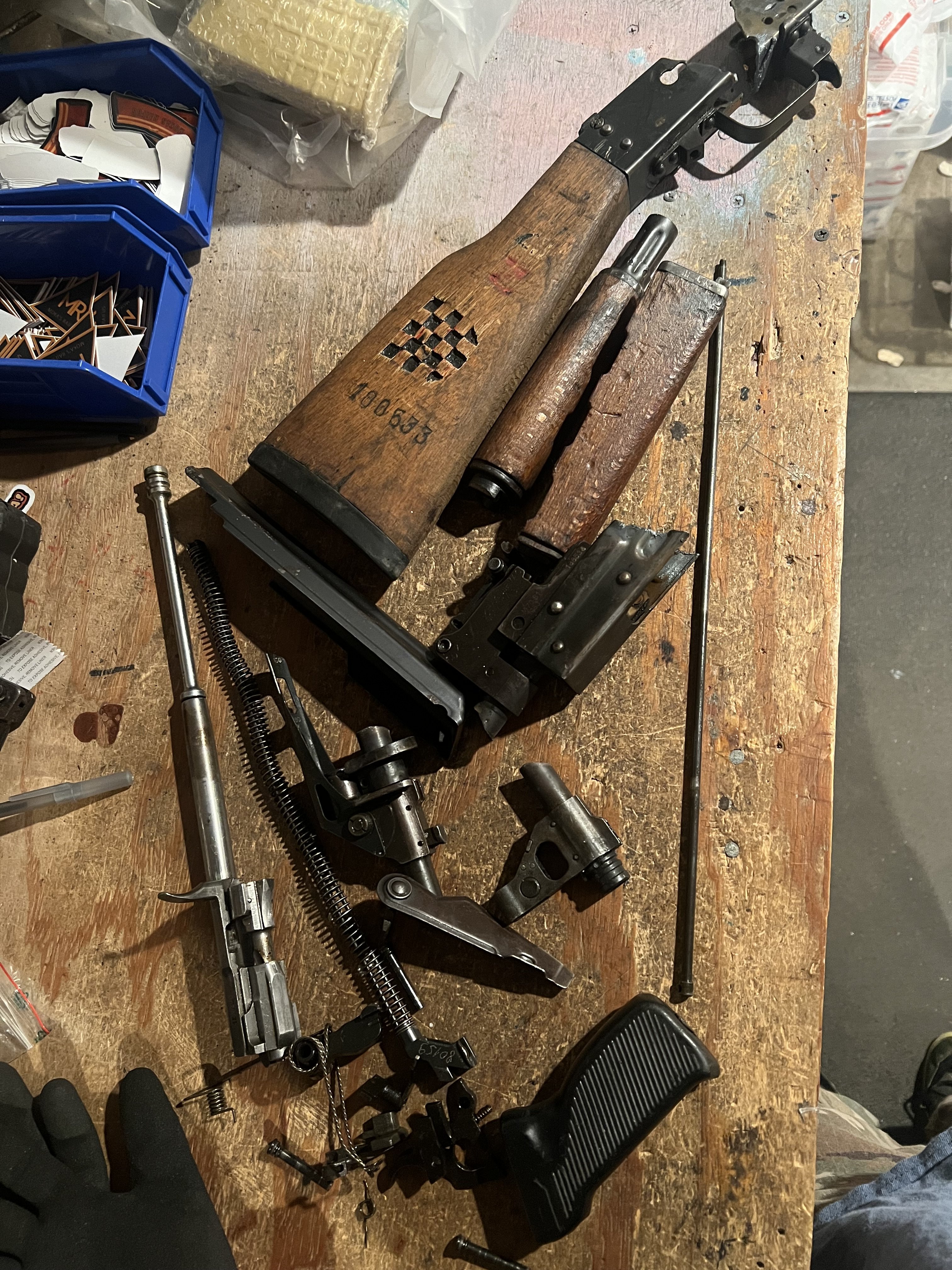 Yugo m70b1 kit with big Croatian crest $700 | Combloc Market