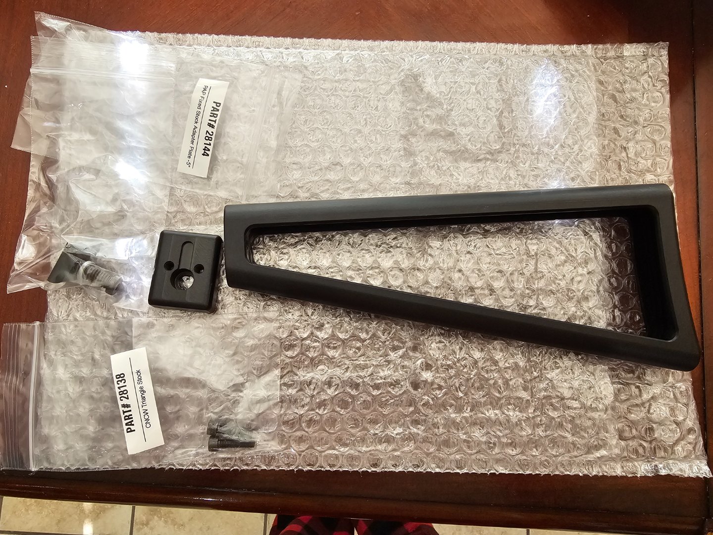 ZPAP adapter and fixed triangle stock | Combloc Market